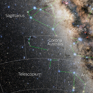 Corona Australis (Annotated) | NOIRLab
