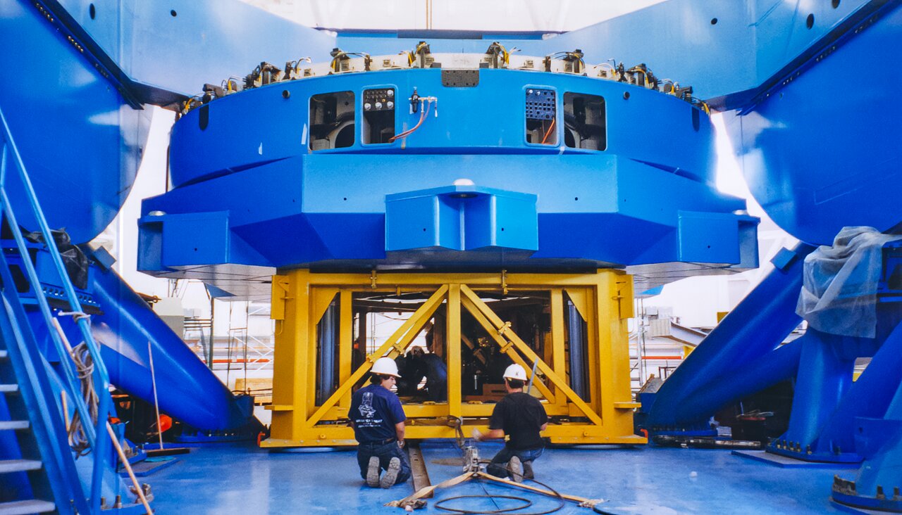 Gemini Mirror Work | NOIRLab