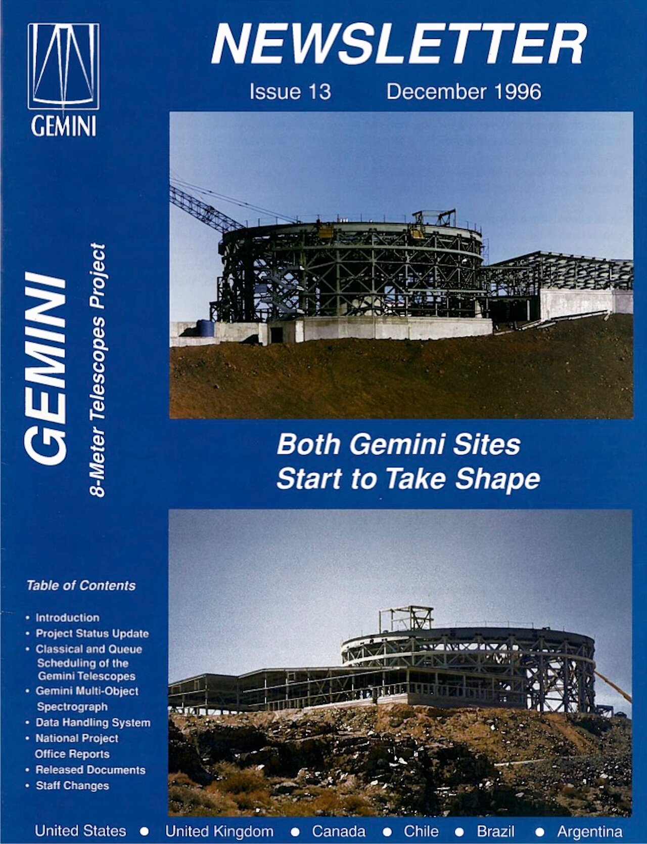 25 Years of Gemini Part I: The Origin of the International Gemini ...