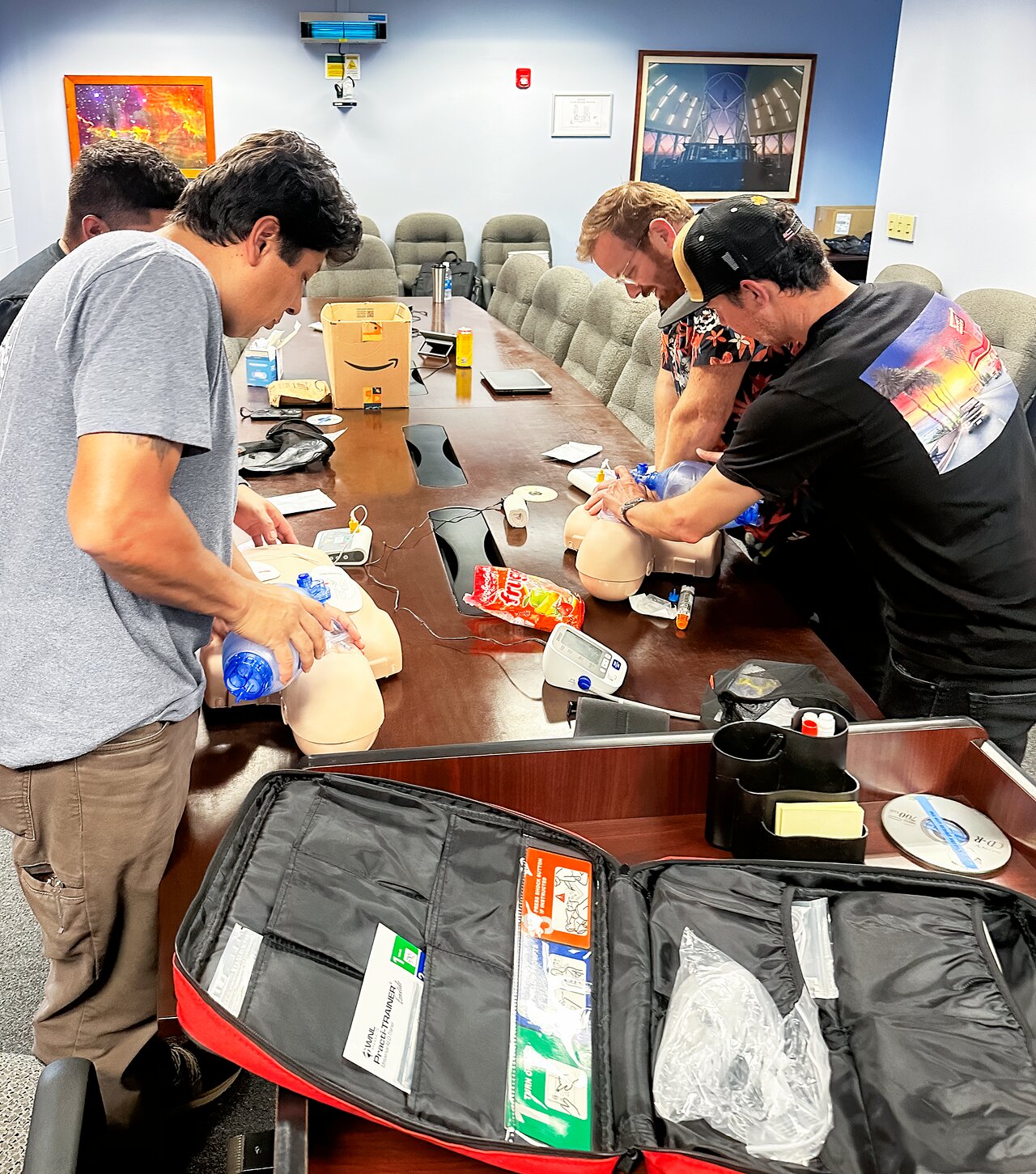 Emergency Medical Responder Training | NOIRLab