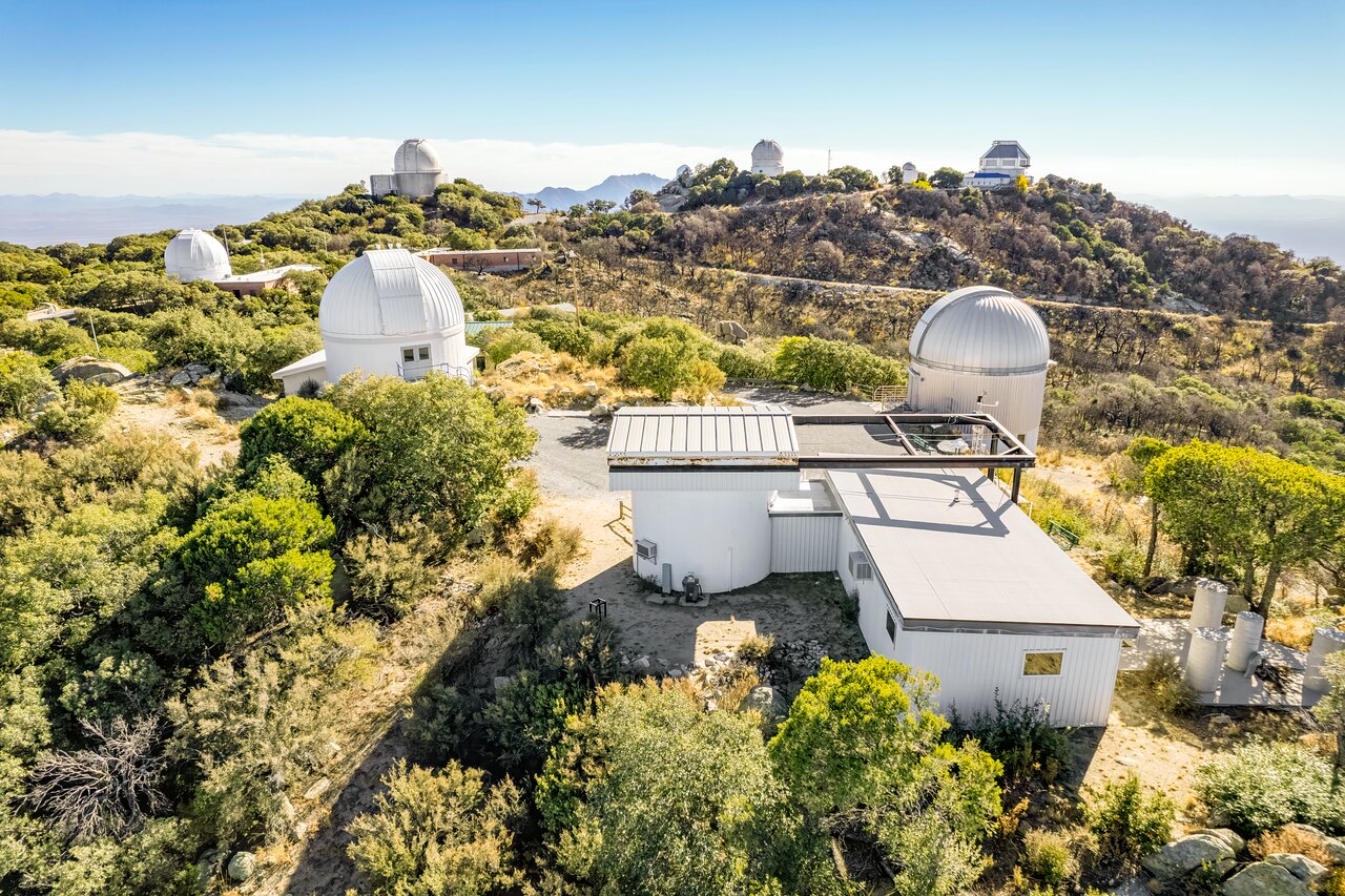 View from the top of Kitt Peak National Observatory | NOIRLab