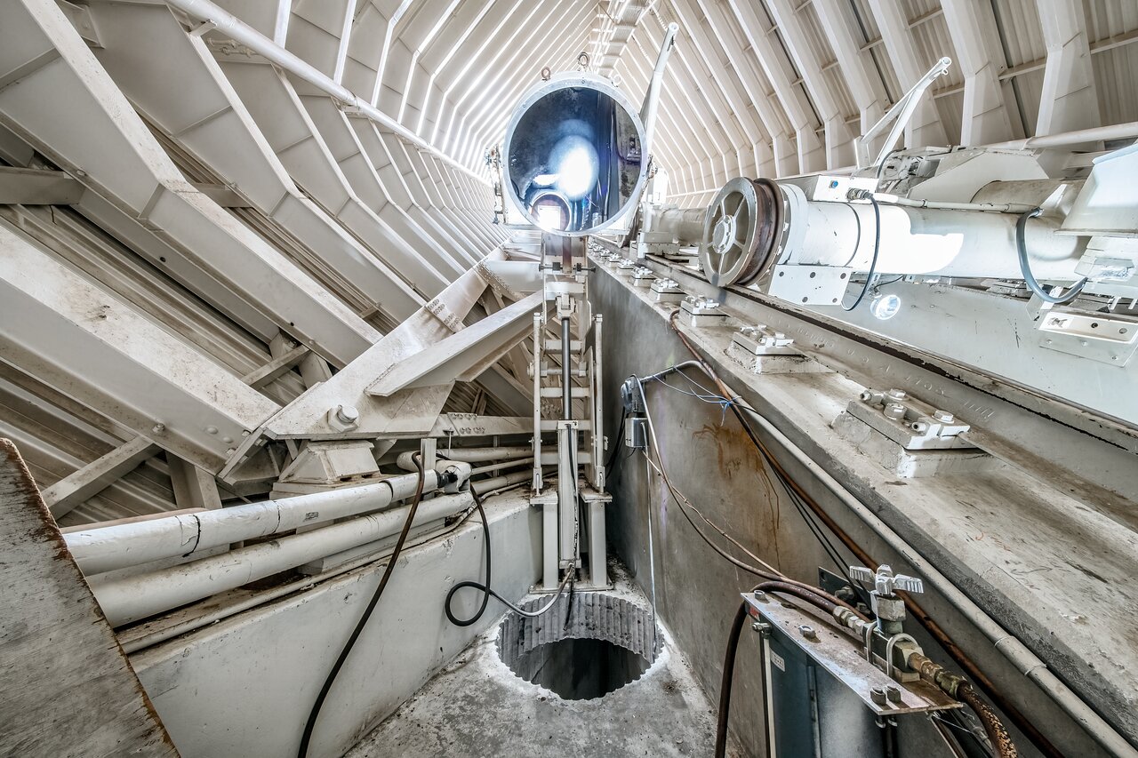 Inside the McMath-Pierce Solar Telescope. | NOIRLab