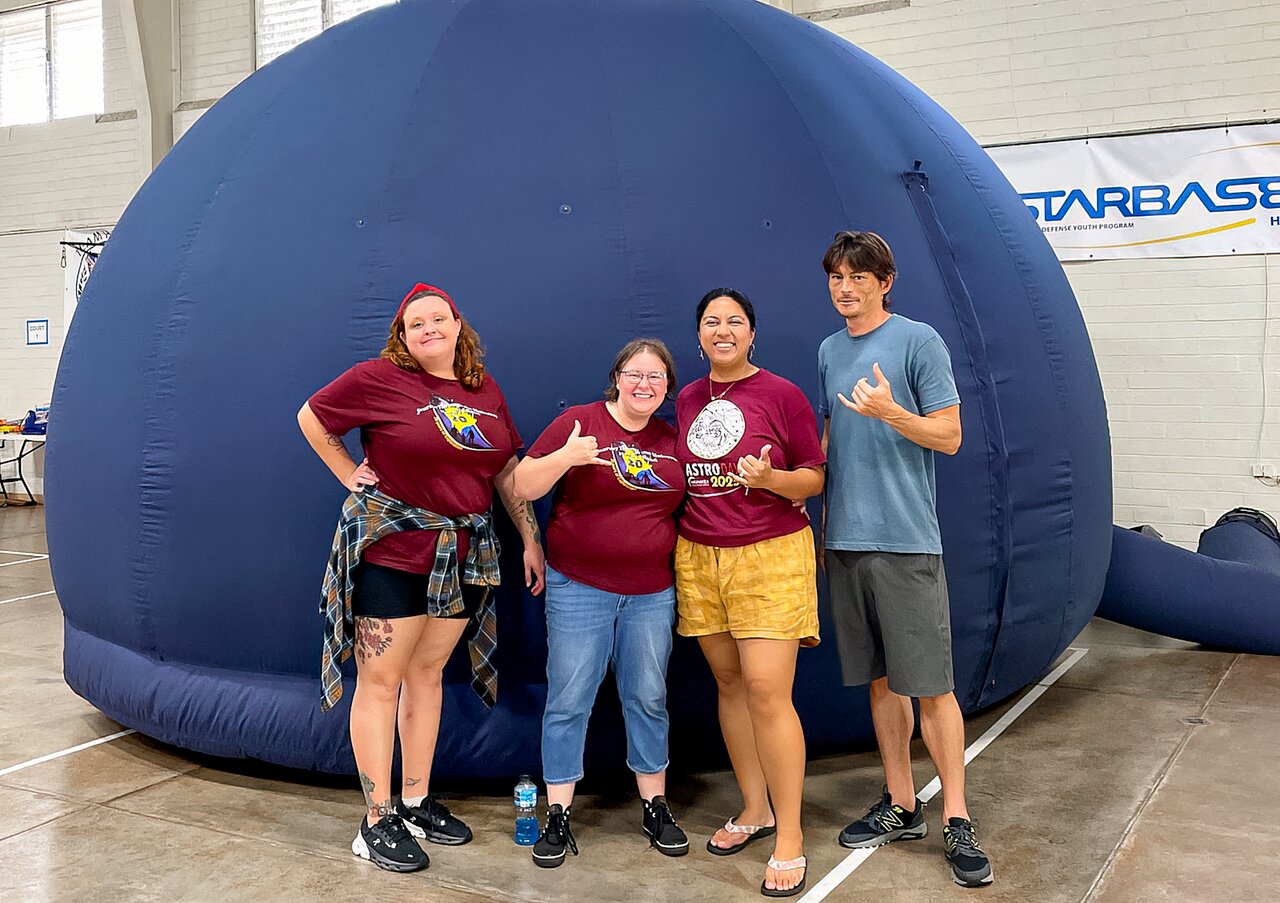 Hale Hōkū Portable Planetarium | NOIRLab