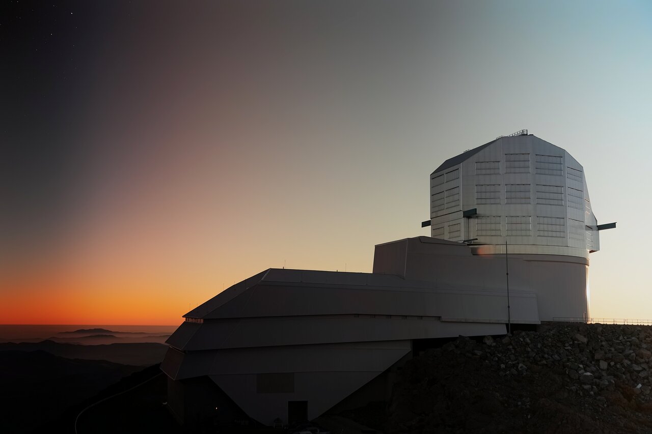 Rubin at Sunset | NOIRLab