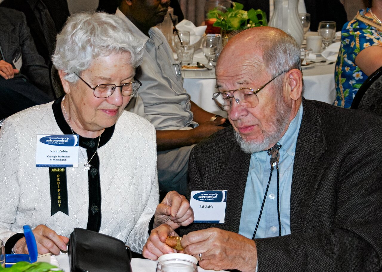 Vera Rubin with Catherine Wolfe Bruce Gold Medal | NOIRLab