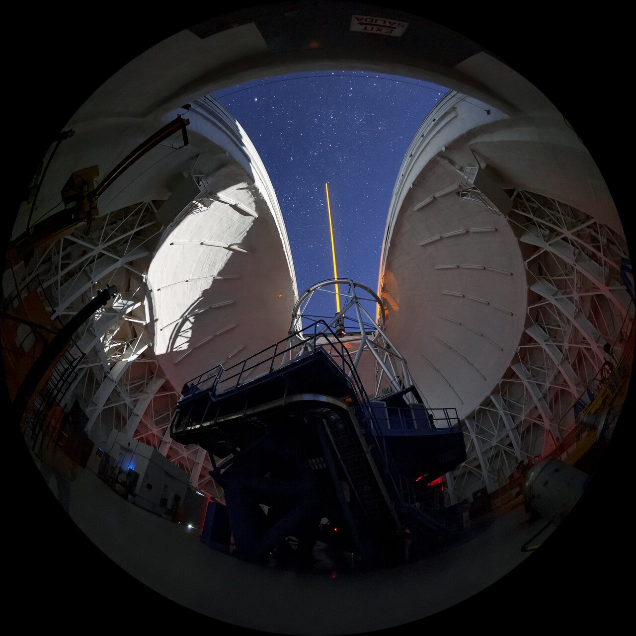 Gemini South's Laser Guide System | NOIRLab