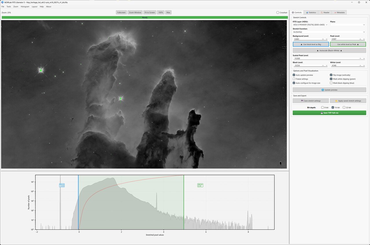 Release of NOIRLab FITS Liberator 5 | NOIRLab