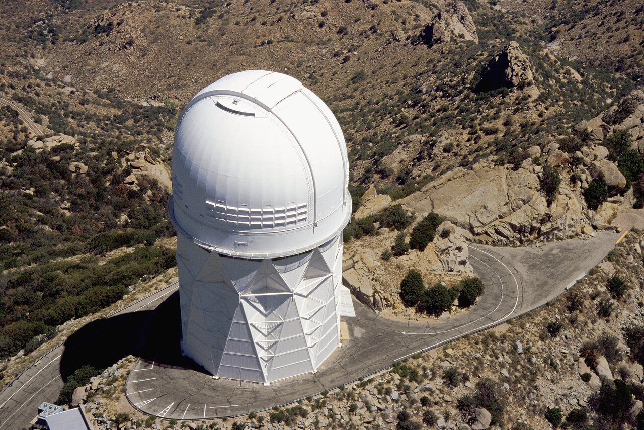 Aerial photography of Kitt Peak National Observatory, 13 June 2003 ...