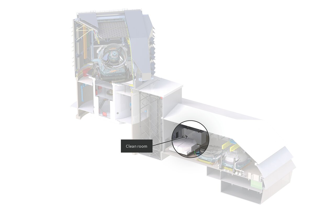 Rubin Summit Facility Cleanroom | NOIRLab