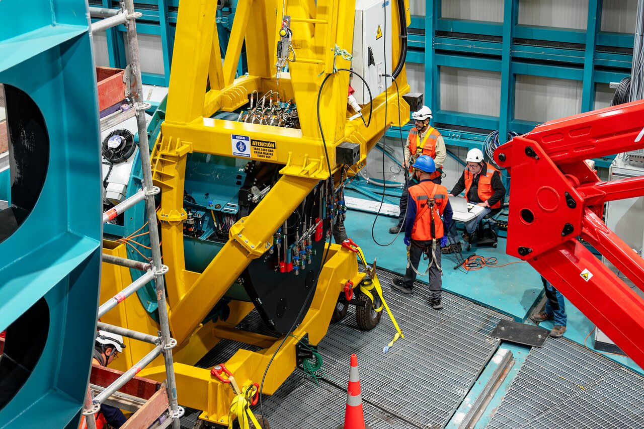 Installation of the LSST Camera at Rubin Observatory | NOIRLab