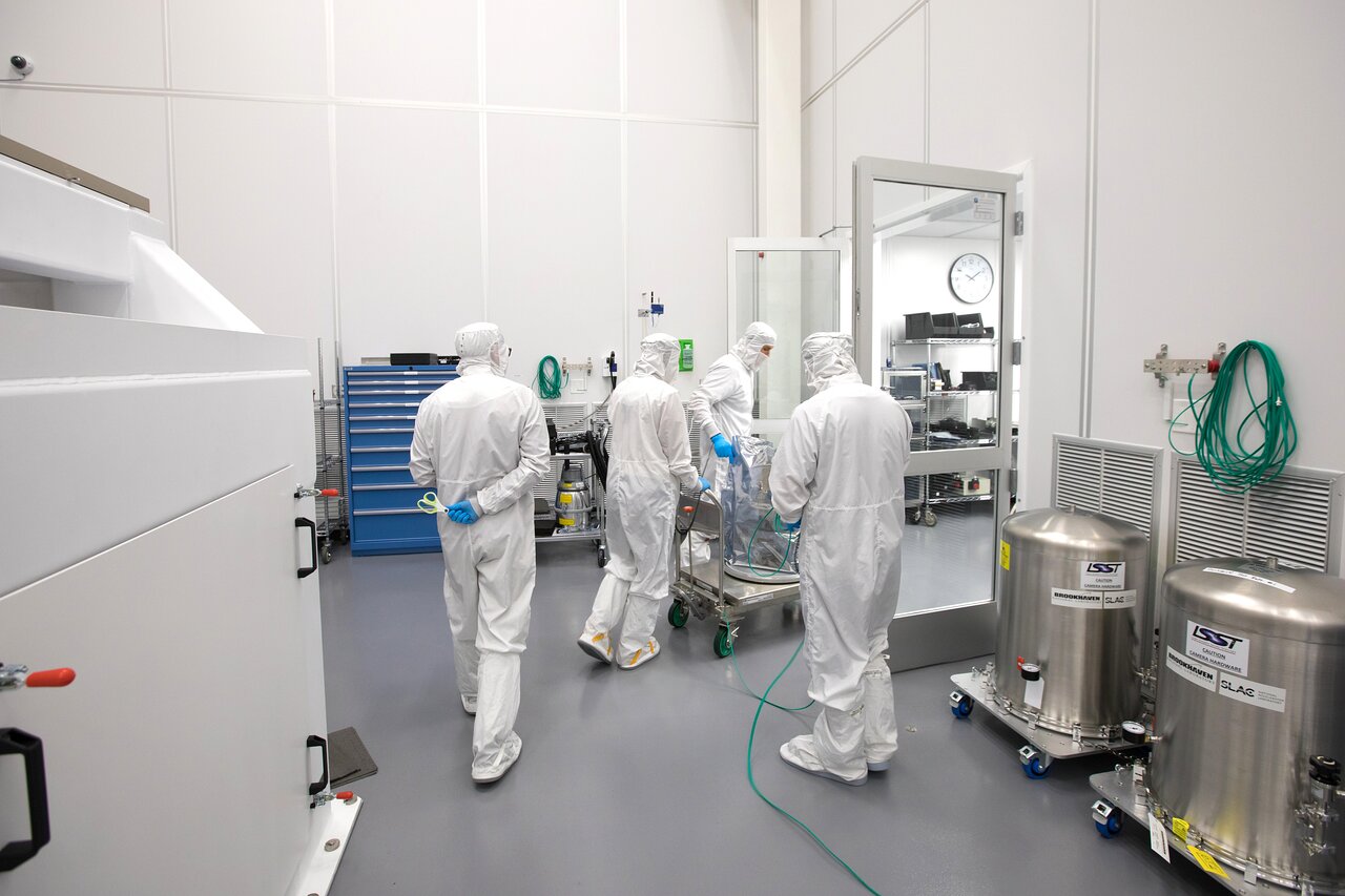 LSST Camera's First Sensor Array Arrives | NOIRLab