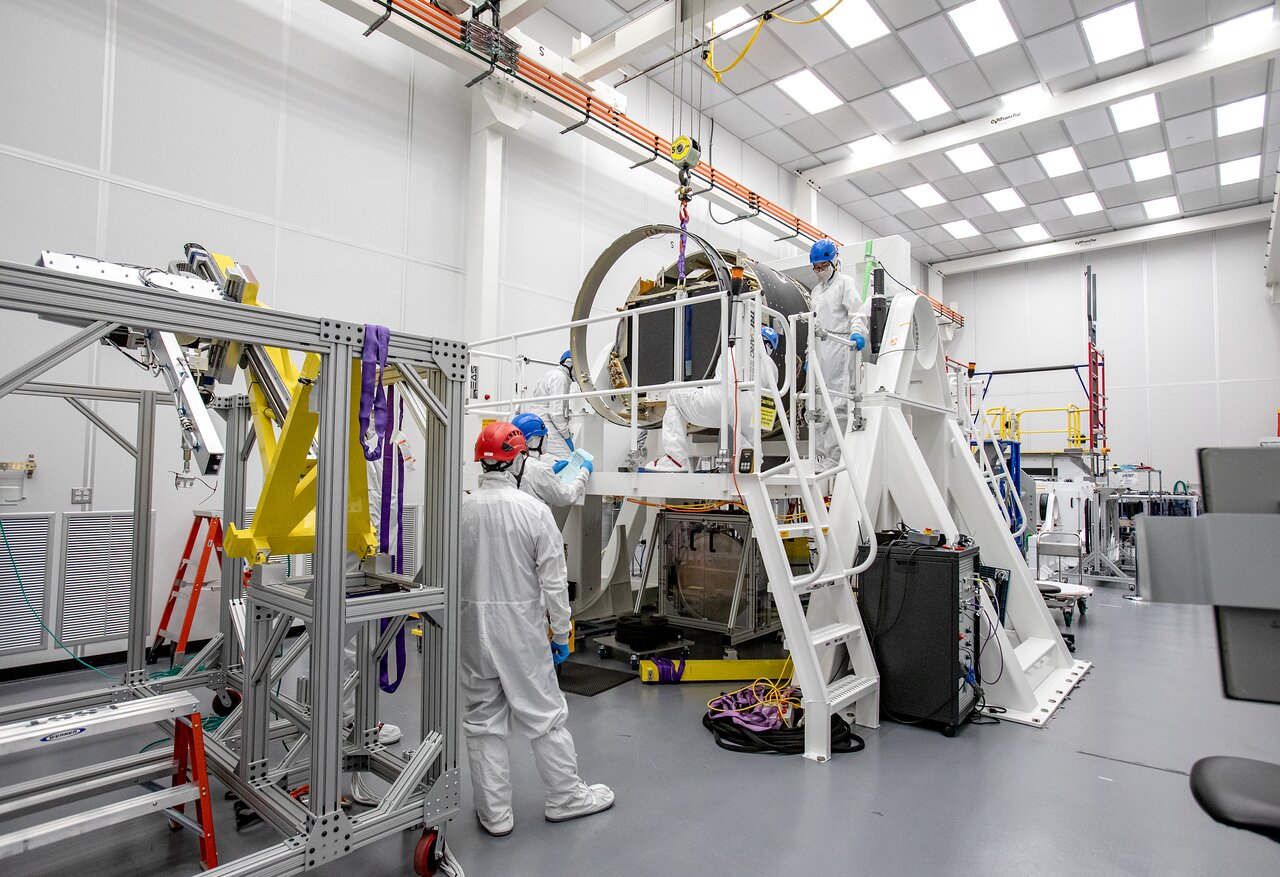 LSST Camera Shutter Installation | NOIRLab
