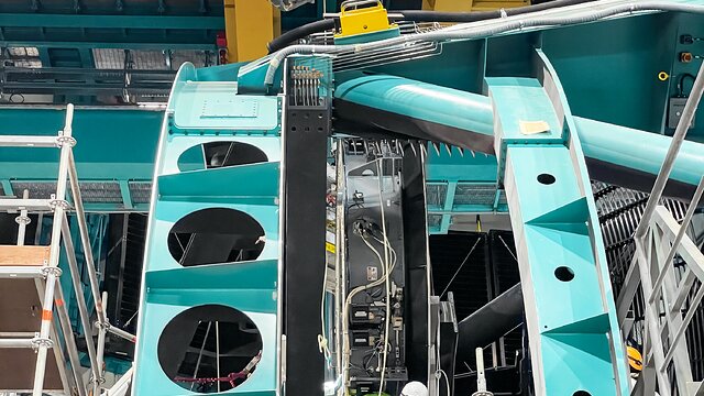 Rubin Observatory's secondary mirror is installed onto the telescope ...