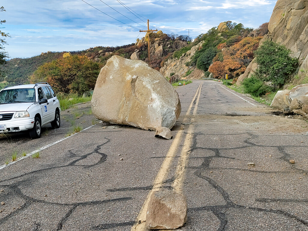 Contreras Fire Rock Slide | NOIRLab