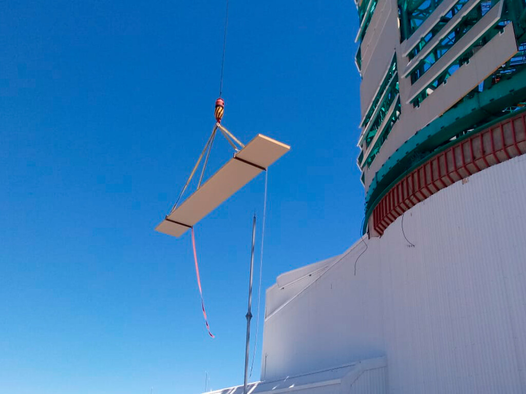 Cladding Work | NOIRLab