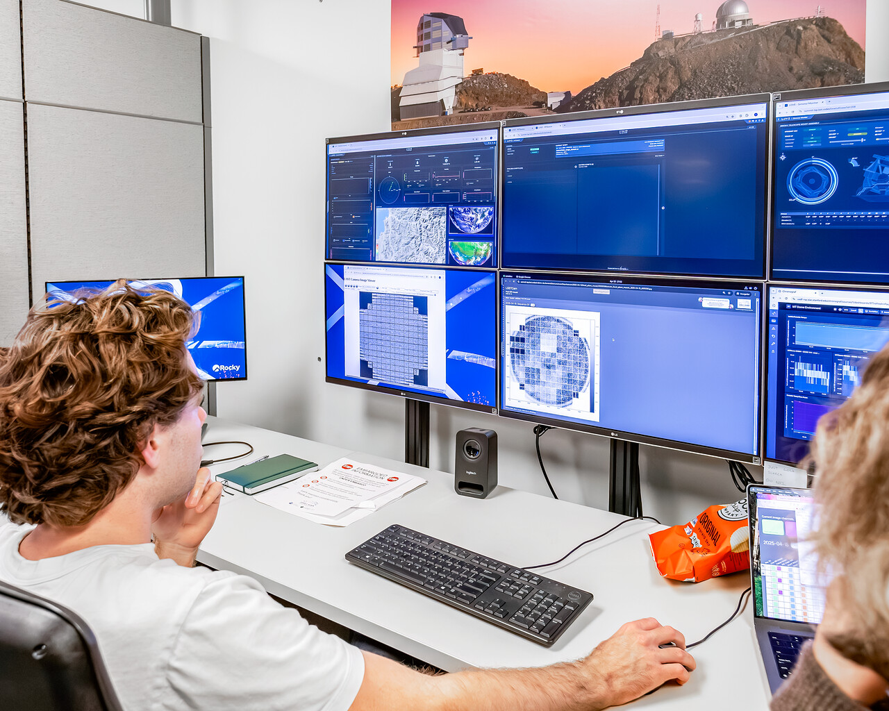 First Photons in the Rubin control room at SLAC | NOIRLab