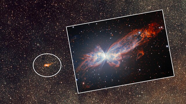 Zooming into the Butterfly Nebula | NOIRLab